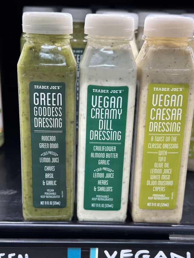 Trader Joe's Vegan Dips, Dressings, and Sauces — Plant-Powered Livin'
